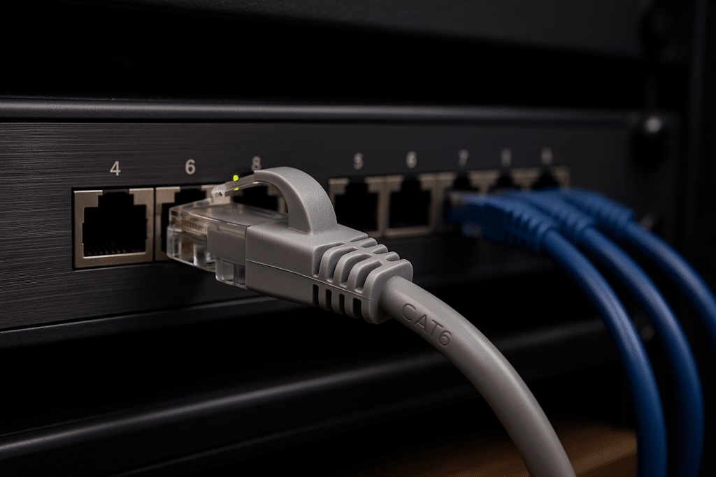 RJ45 vs Cat6 – Connector vs Cable Explained & How to Choose